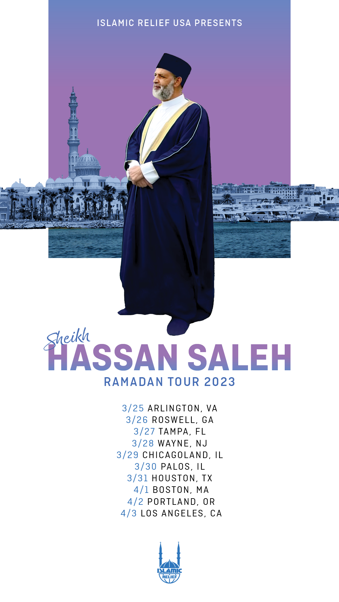 IRUSA's 2023 Events with Hassan Saleh - Islamic Relief USA